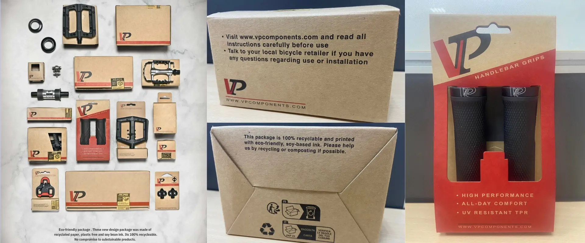 ENVIRONMENTALLY FRIENDLY PACKAGING - VP COMPONENTS